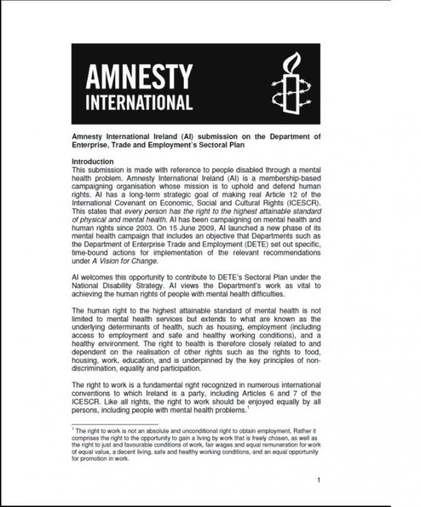 dete - Amnesty International Ireland